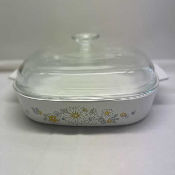Corningware | Kitchen | Vintage Corning Ware Floral Bouquet Pattern ...